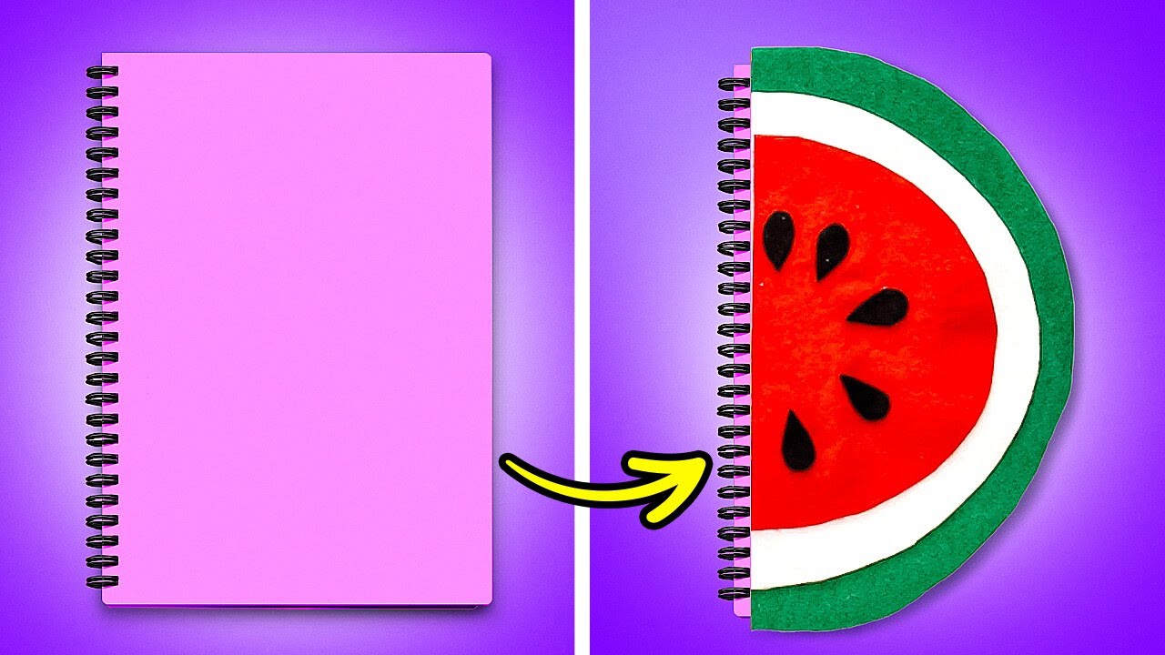 Awesome Back To School Crafts, Smart School Hacks And Cute DIY School ...