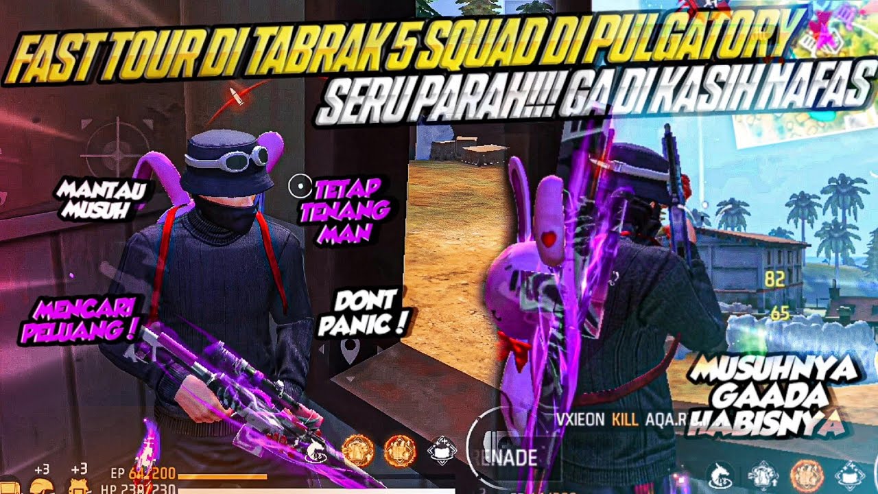 FAST TOUR DI TABRAK 5 SQUAD DI PULGATORY!! MUSUHNYA GA ADA HABISNYA ...