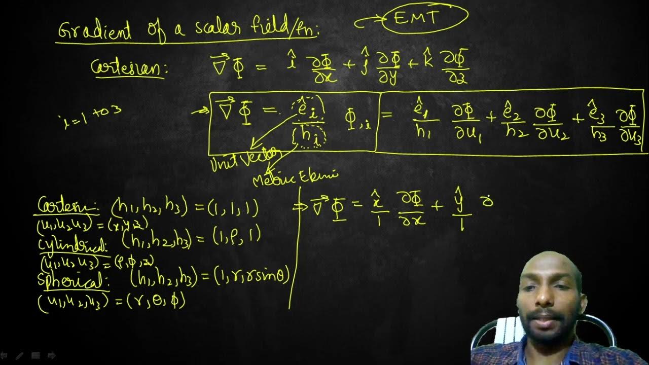 MMP 08 Vector Differentiation & Gradient of a Scalar Function - YouTube