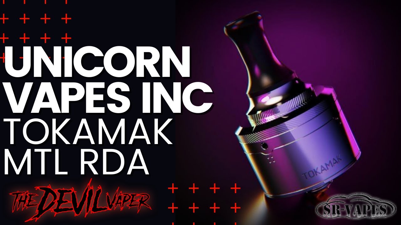 UNICORN VAPES Tokamak MTL RDA Review + Build Tutorial - Best MTL RDA of ...