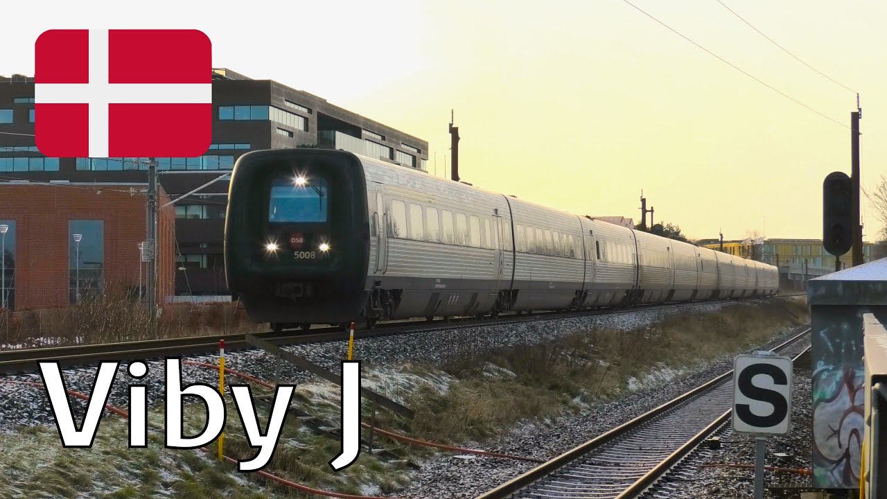 Tog i Danmark - Viby Jylland / Trains in Denmark - Viby Jutland ...
