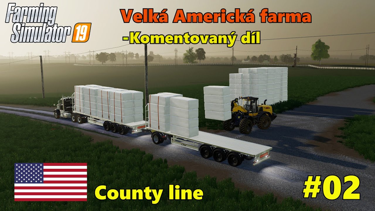VELKÁ AMERICKÁ FARMA - Farming Simulator 19 - NÁVRAT #02 - YouTube