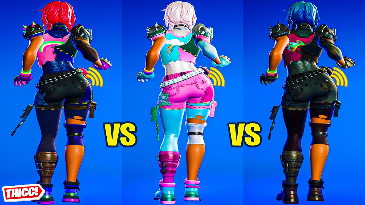 Fortnite Brite Raider Skin Party Hips 1 Hour Version Thicc All Styles 🍑 ...