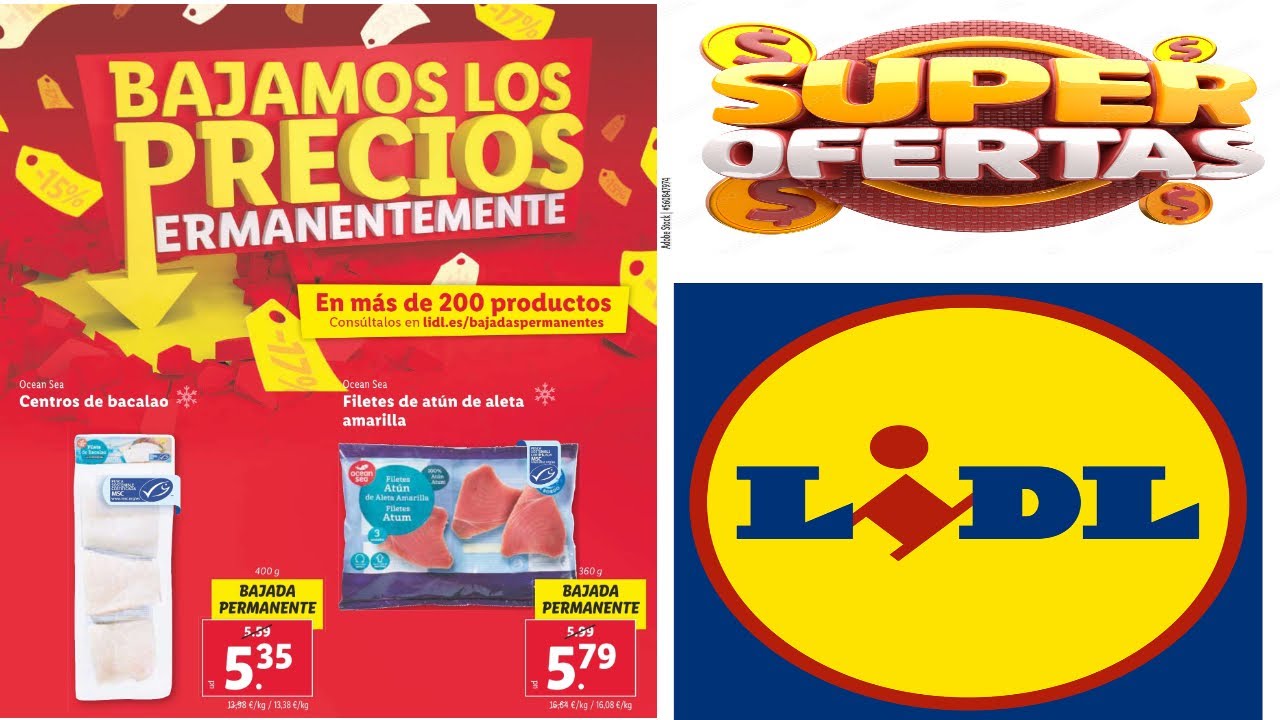 🇪🇦 ESTA SEMANA SUPER LIDL DE ALIMENTOS DEL LUNES 1 AL DOMINGO 7 DE ...