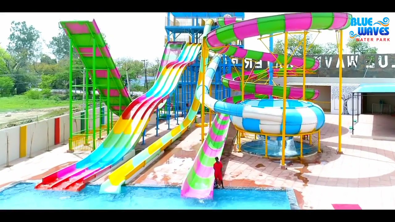 Blue Waves Water Park - YouTube