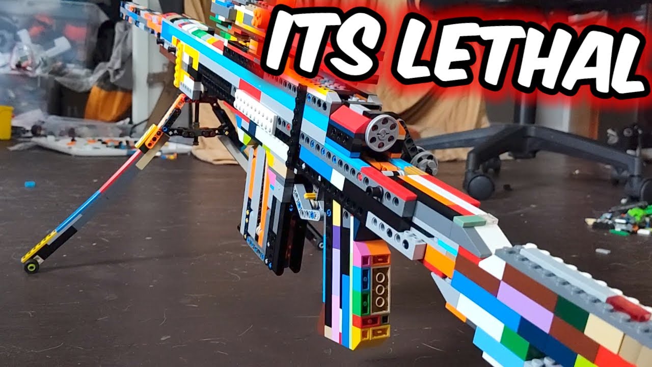 Lego Sniper Rifle Showcase (Its Lethal💀) - YouTube