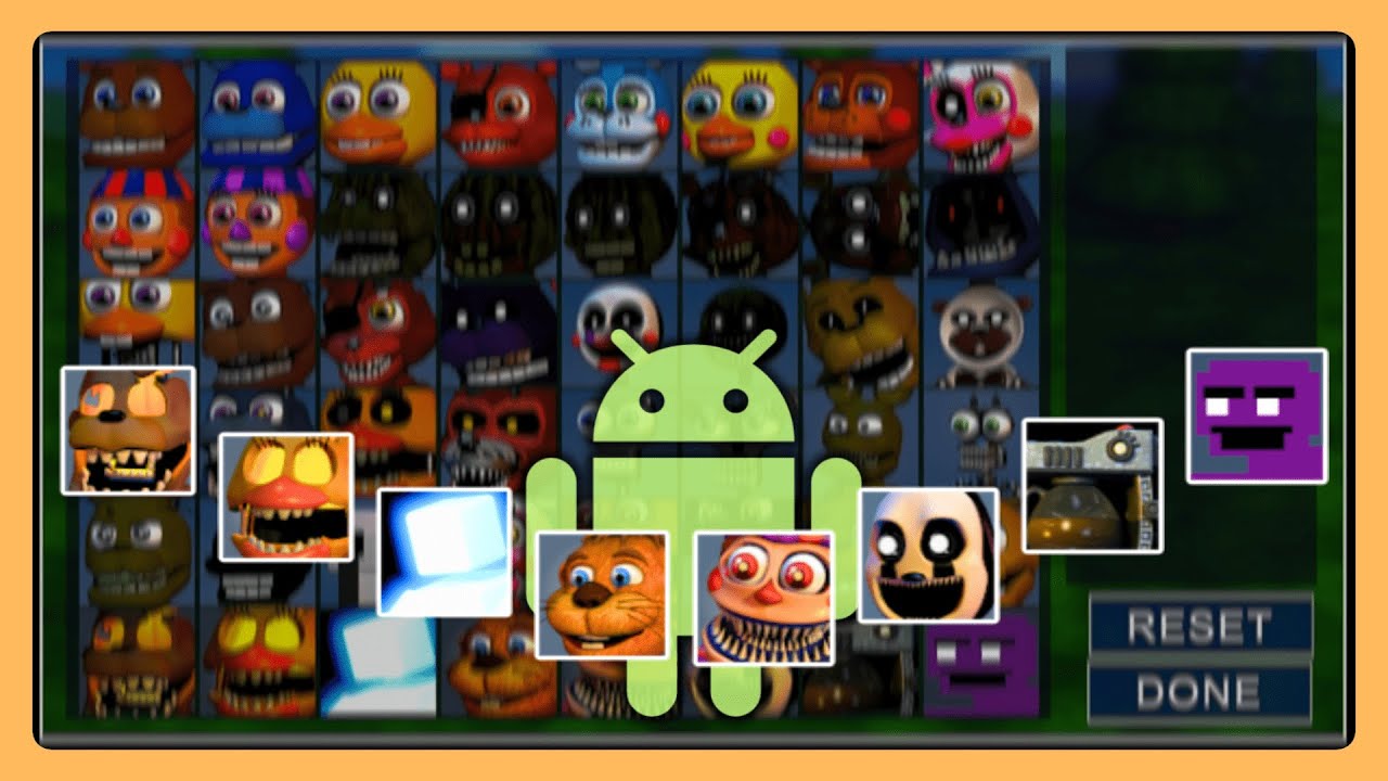 FNAF World (Mobile) ALL Secret Characters! - YouTube