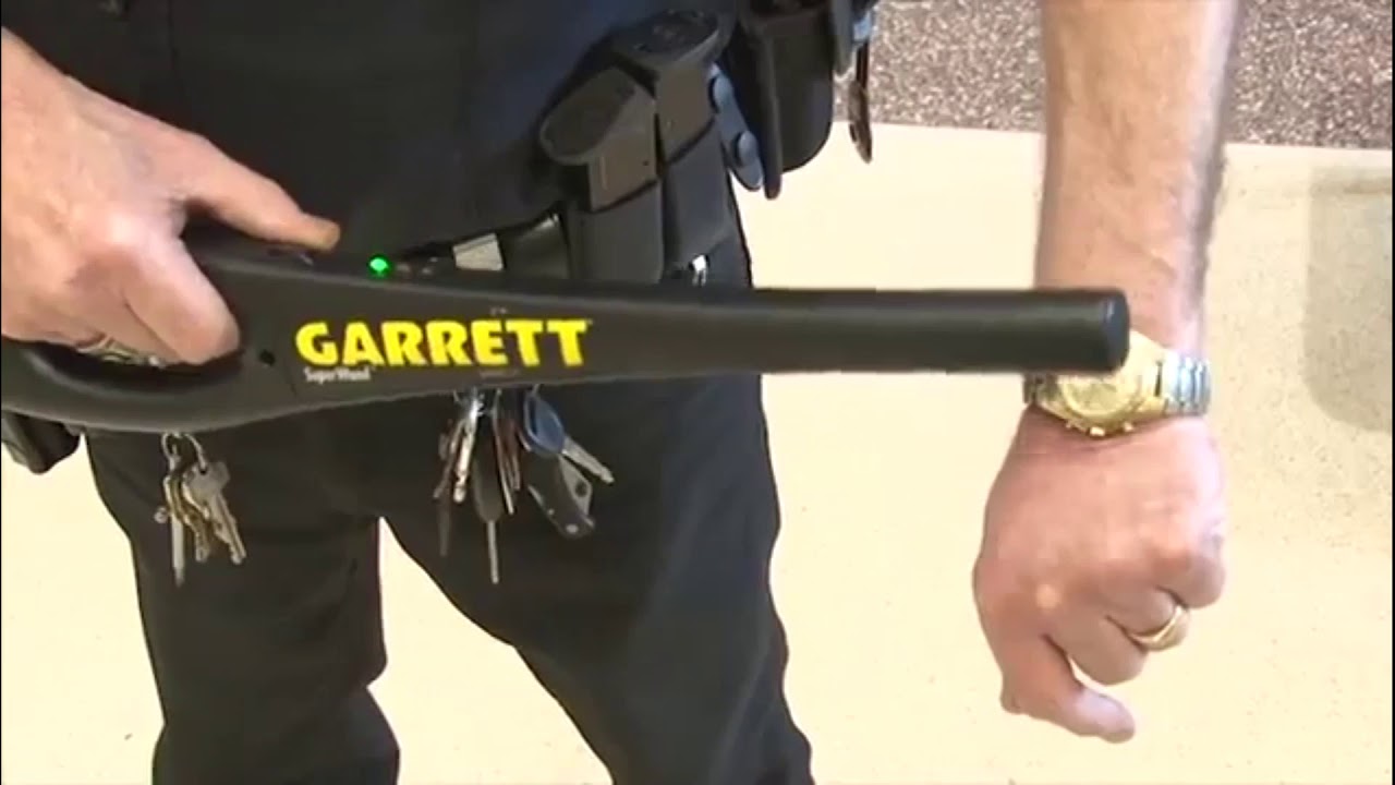 Garrett Super Wand - Instructiuni video - YouTube