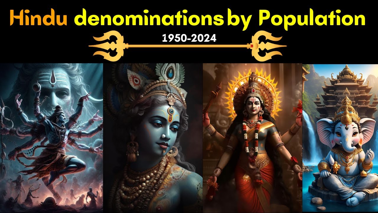 Hindu denominations by Population | Demographics of major traditions ...