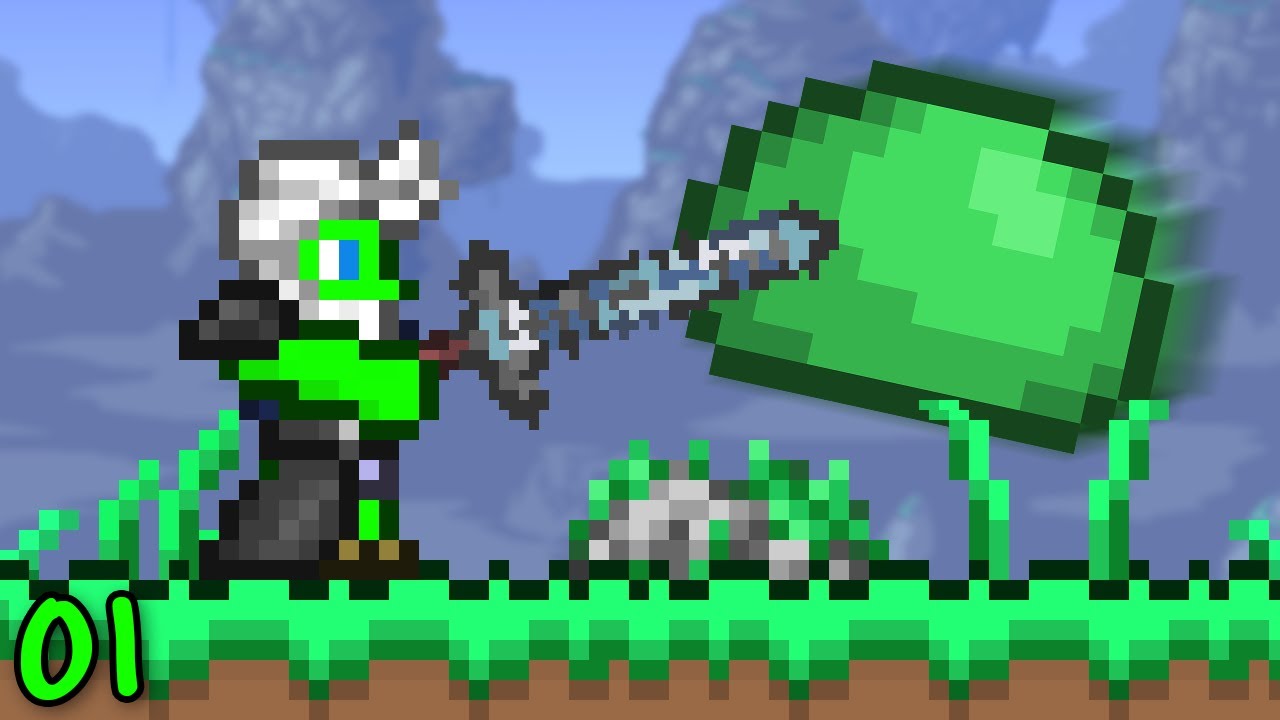 Terraria Expert Ep. 1 - Scary New World - YouTube