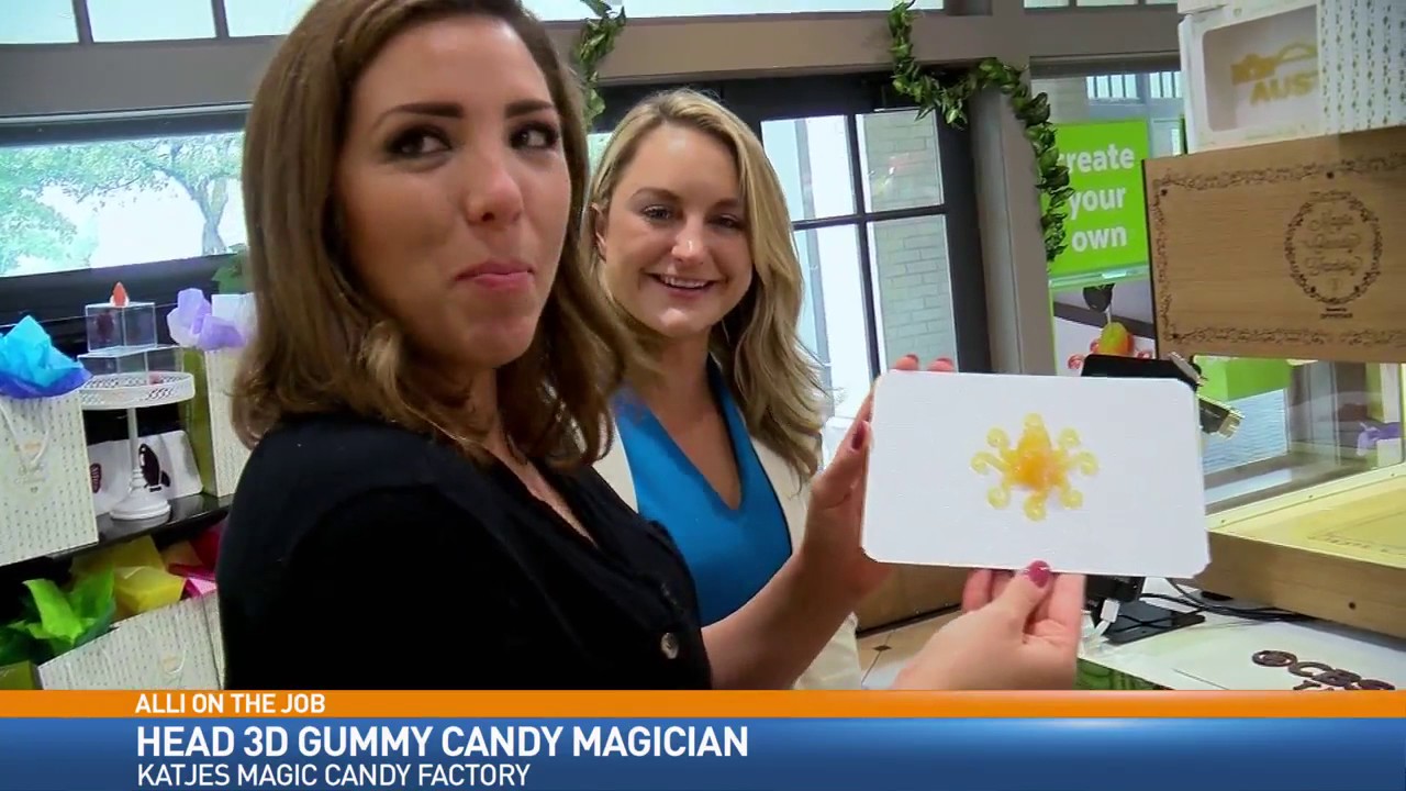 Alli on the Job - Head Magician with Katjes Magic Candy Factory - YouTube