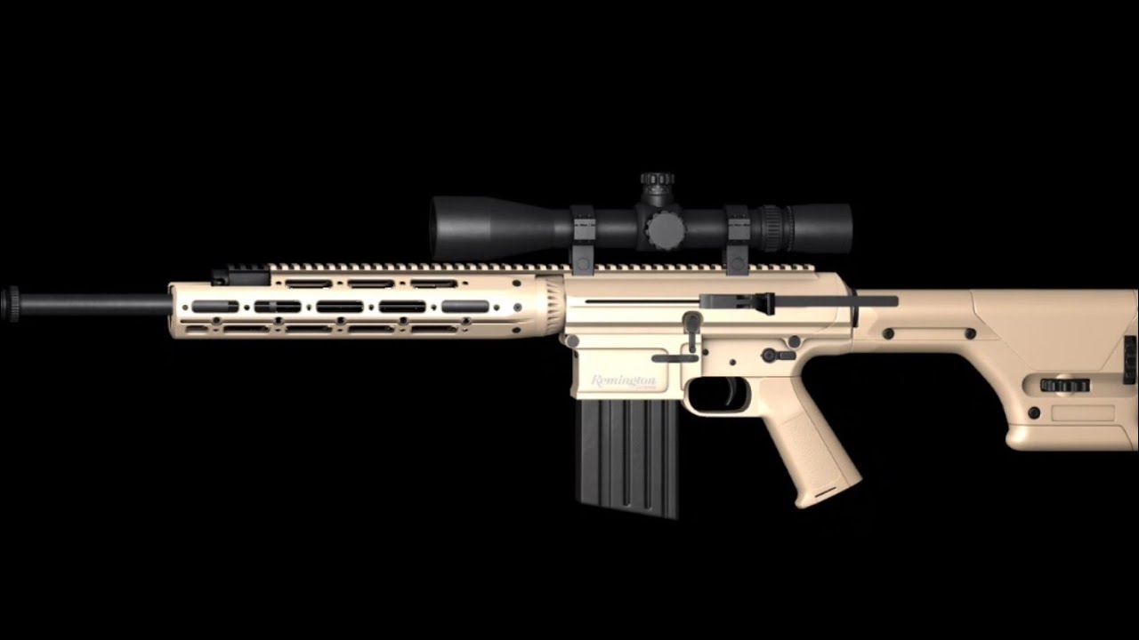 R11 RSASS Remington sniper rifle - YouTube