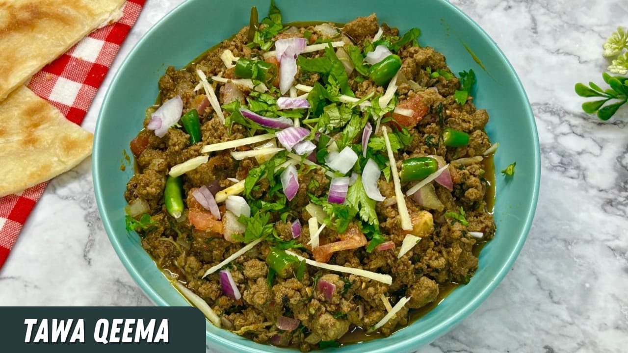 Tawa Qeema Recipe | Beef Tawa Qeema I Eid al - Adha Special Tawa Qeema ...