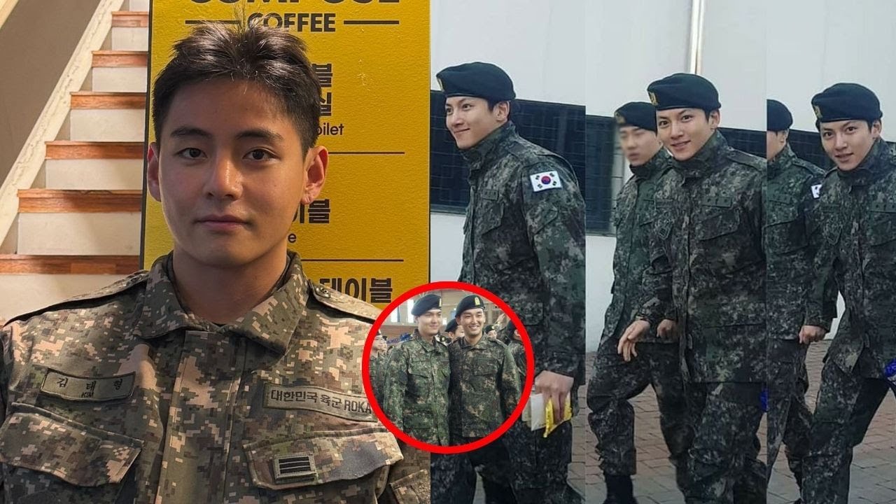 ARMY in Shock! Taehyung Visited by Ji Chang-wook at the Military Camp ...