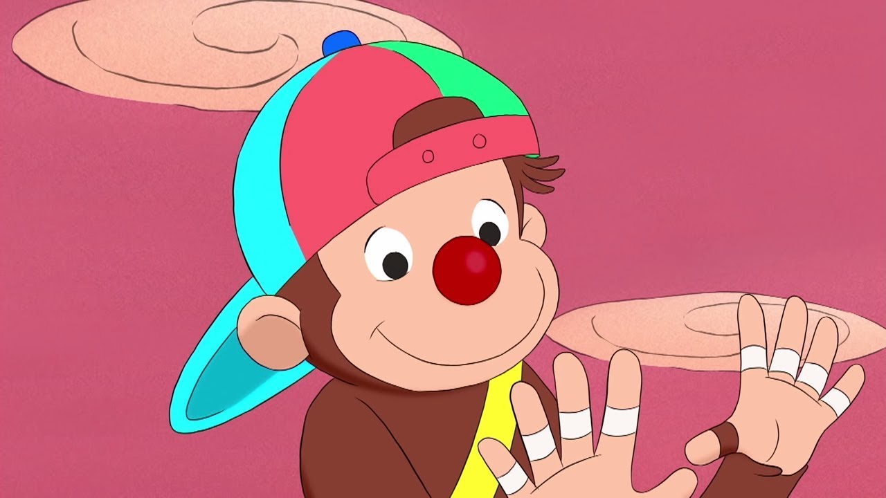 Curious George 🐵Curious George Clowns Around 🐵Kids Cartoon 🐵Kids Movies ...