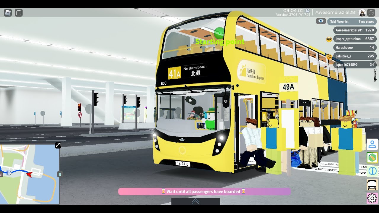 Sunshine Bus Sim | E500MMC (Sunshine Express) on 41A - YouTube