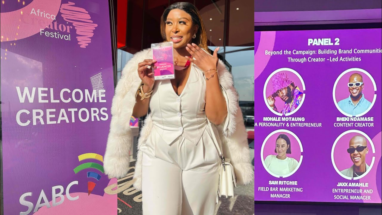 AFRICA CREATOR FESTIVAL || SPEND THE DAY WITH ME | SOUTH AFRICAN ...
