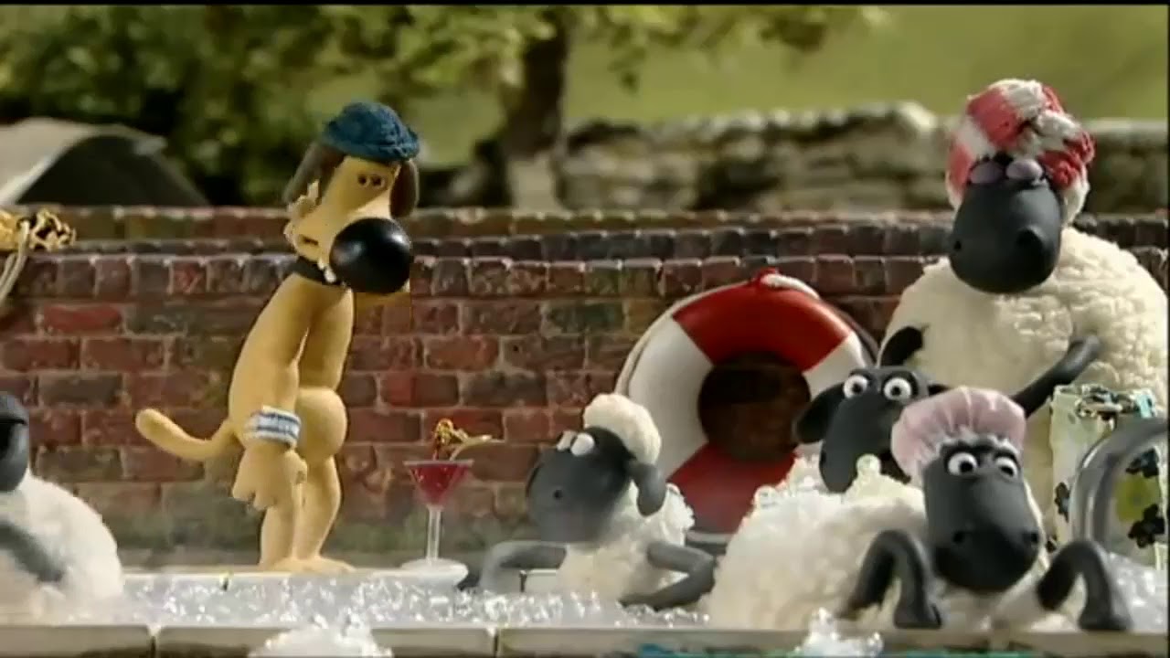 Shaun the Sheep | Swimming Pool On The Farm - YouTube