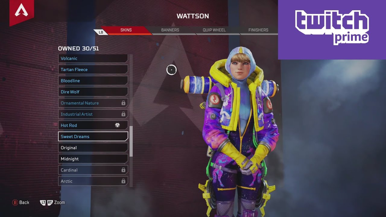 All Twitch Prime Skins (Apex Legends) , Todas las Skins de Twitch Prime ...
