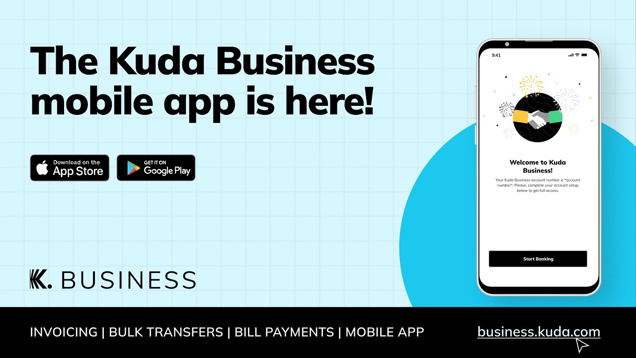New "Kuda Business Mobile" App - YouTube