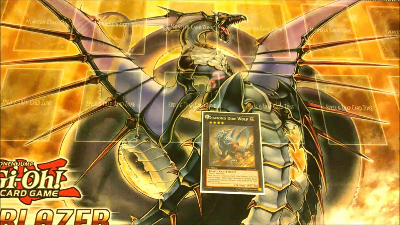 card review diamond dire wolf - YouTube