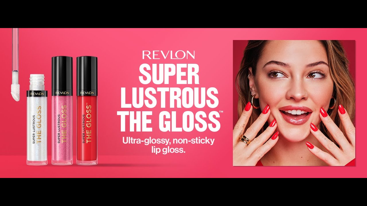 Revlon’s New Super Lustrous Lip Gloss: Non-Sticky, High-Shine Finish in ...