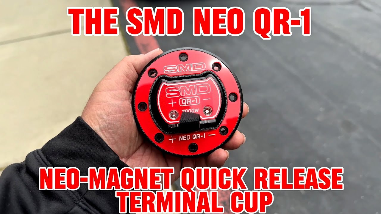Neon SMD QR-1 Quick Release Neo Magnet Terminal Cup Pops Hard under ...
