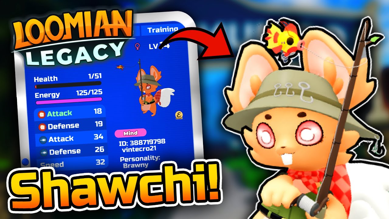 Consigue SHAWCHI PESCADOR! (SKIN) Loomian Legacy Español | Roblox - YouTube