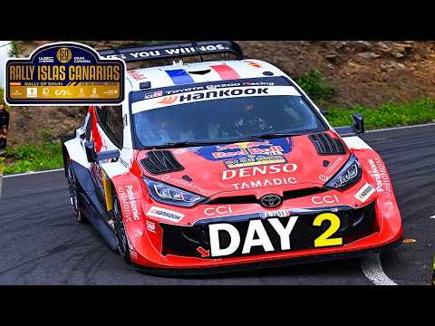 🇪🇸 WRC Rally Islas Canarias 2026 | Day 2 - Friday Highlights 💥 Actions & More