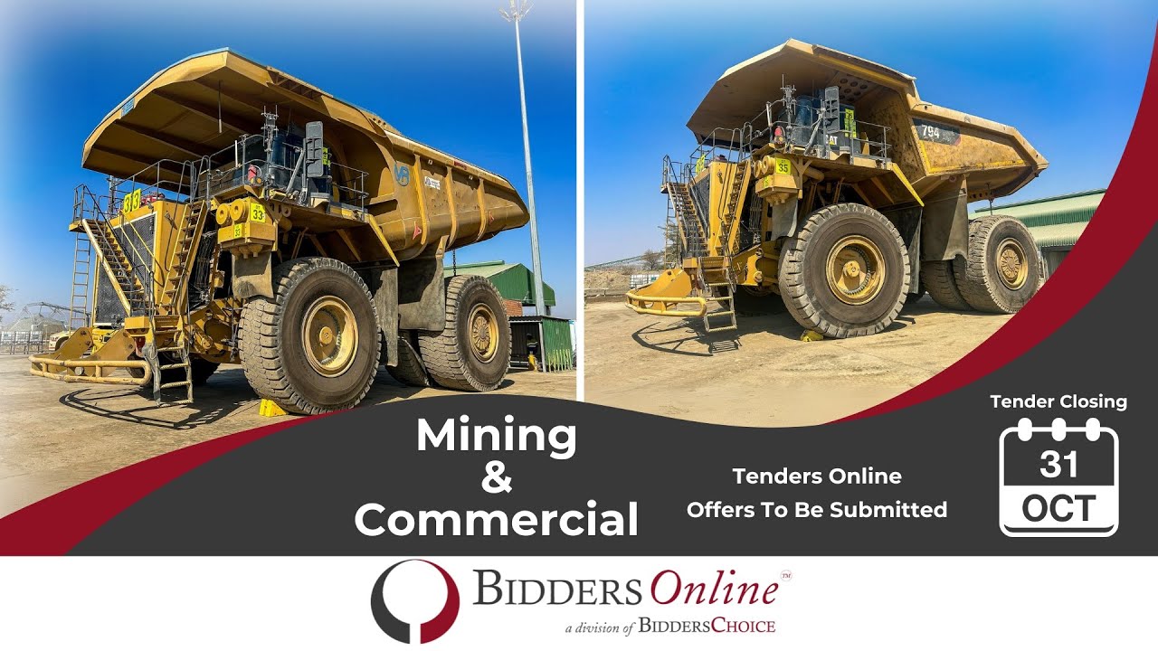Mining and Commercial - Tenders Online 46T - YouTube