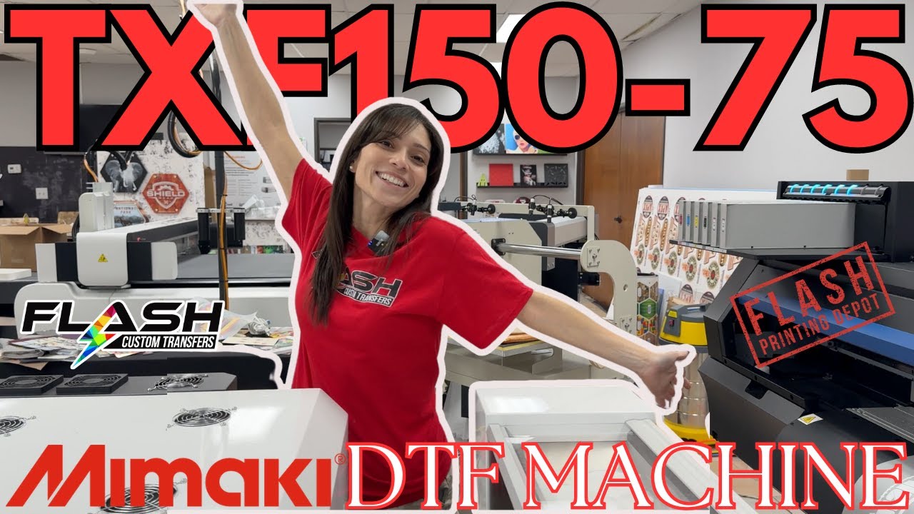 Exploring Mimaki's DTF Machine TXF150-75 | Unveiling Cutting-Edge ...