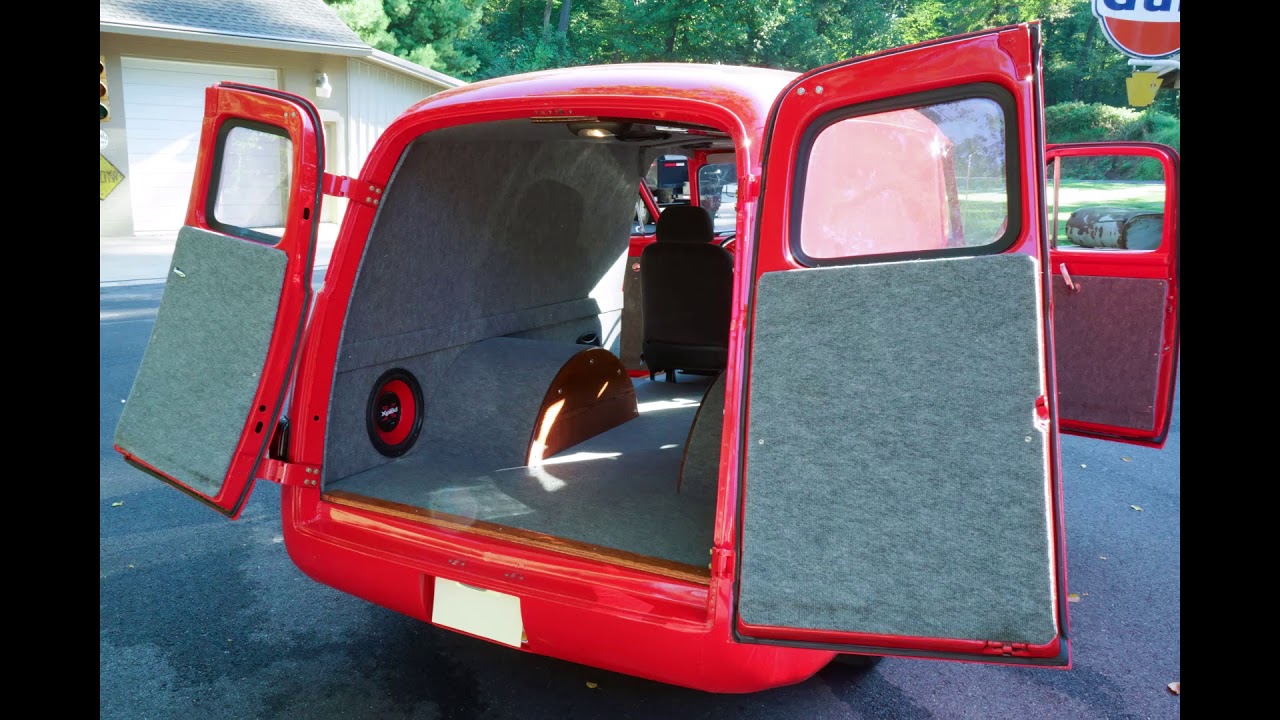 1955 Ford F-100 Panel Truck - YouTube