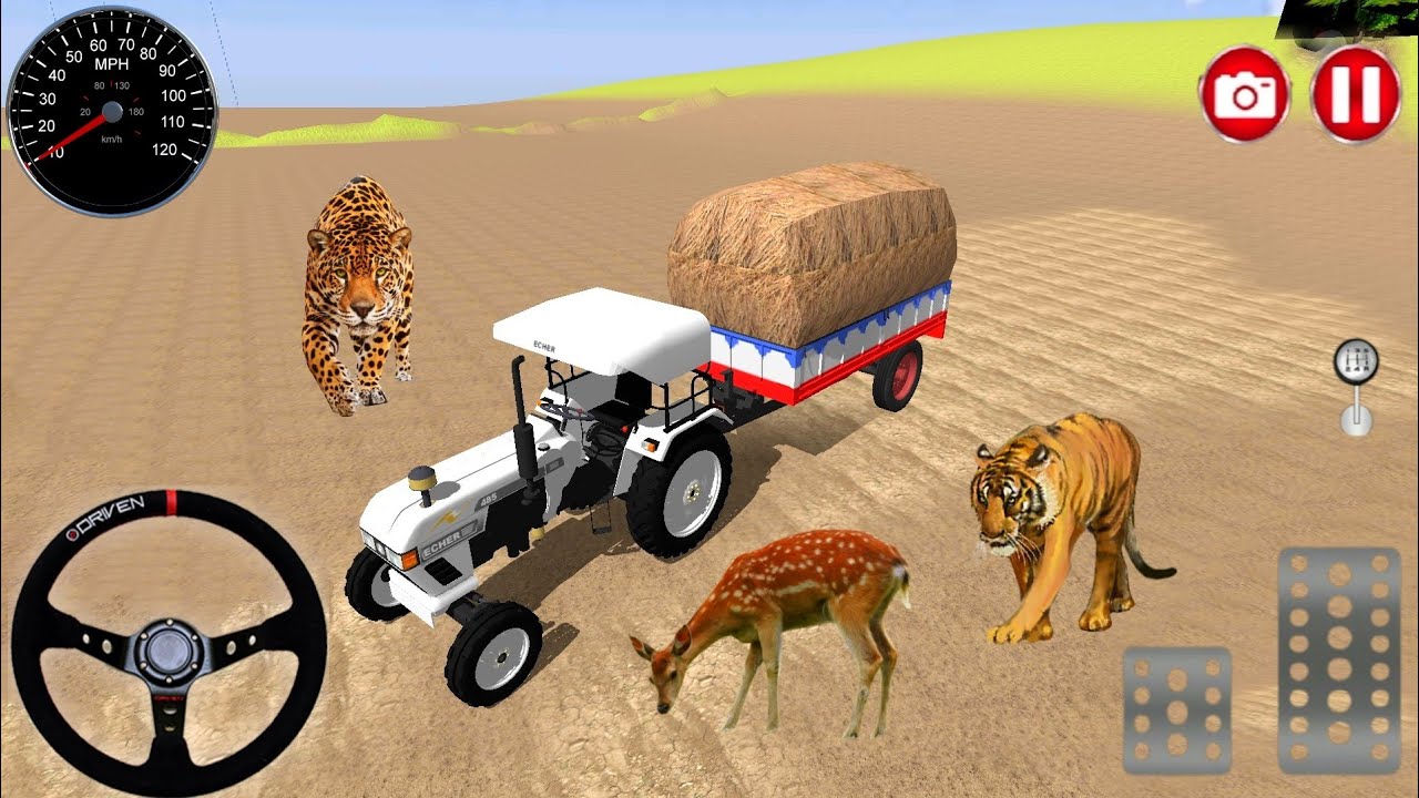 Indian Tractor Simulator 🚜💥 Gameplay 21 || Tractor Games || Flash Games ...