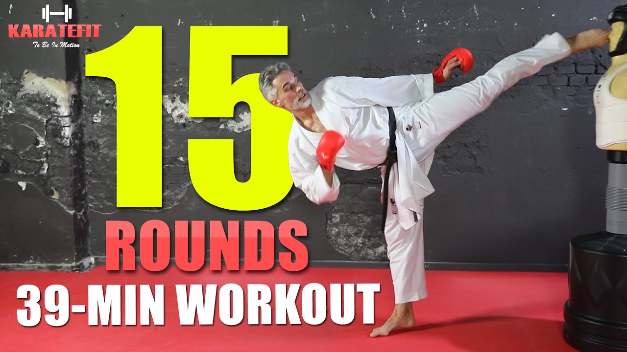 39 Min Power Karate Kumite Workout: 15 Rounds of Tabata for Maximum ...