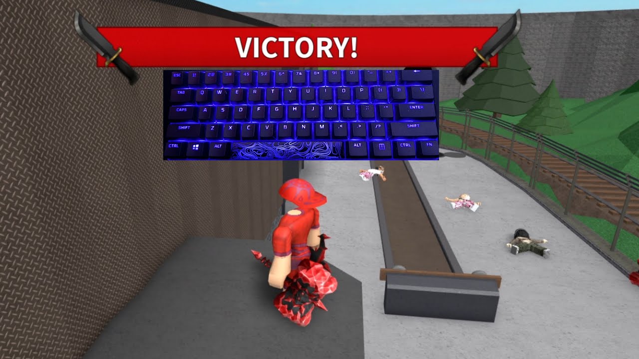 MM2 KEYBOARD ASMR ALL WINS (Murder Mystery 2) - YouTube