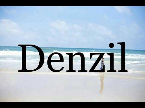 How To Pronounce Denzil🌈🌈🌈🌈🌈🌈Pronunciation Of Denzil - YouTube
