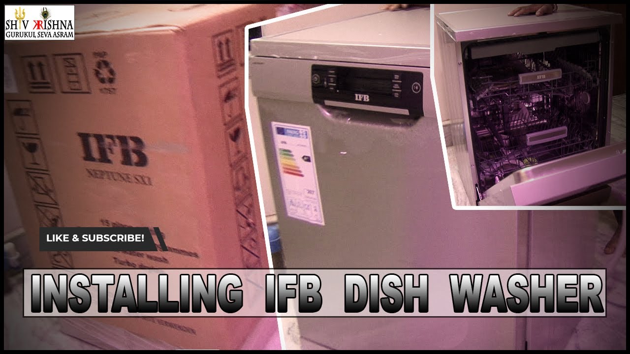 IFB 16 Place Settings ‎Hot water wash Free Standing Dishwasher (Neptune ...