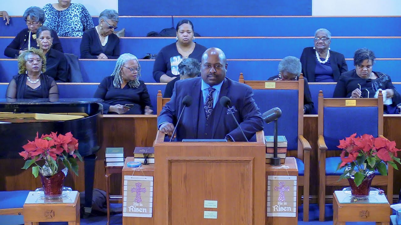 New Gethsemane Baptist Church, Sunday, January 14, 2024, Rev. Jeffrey ...