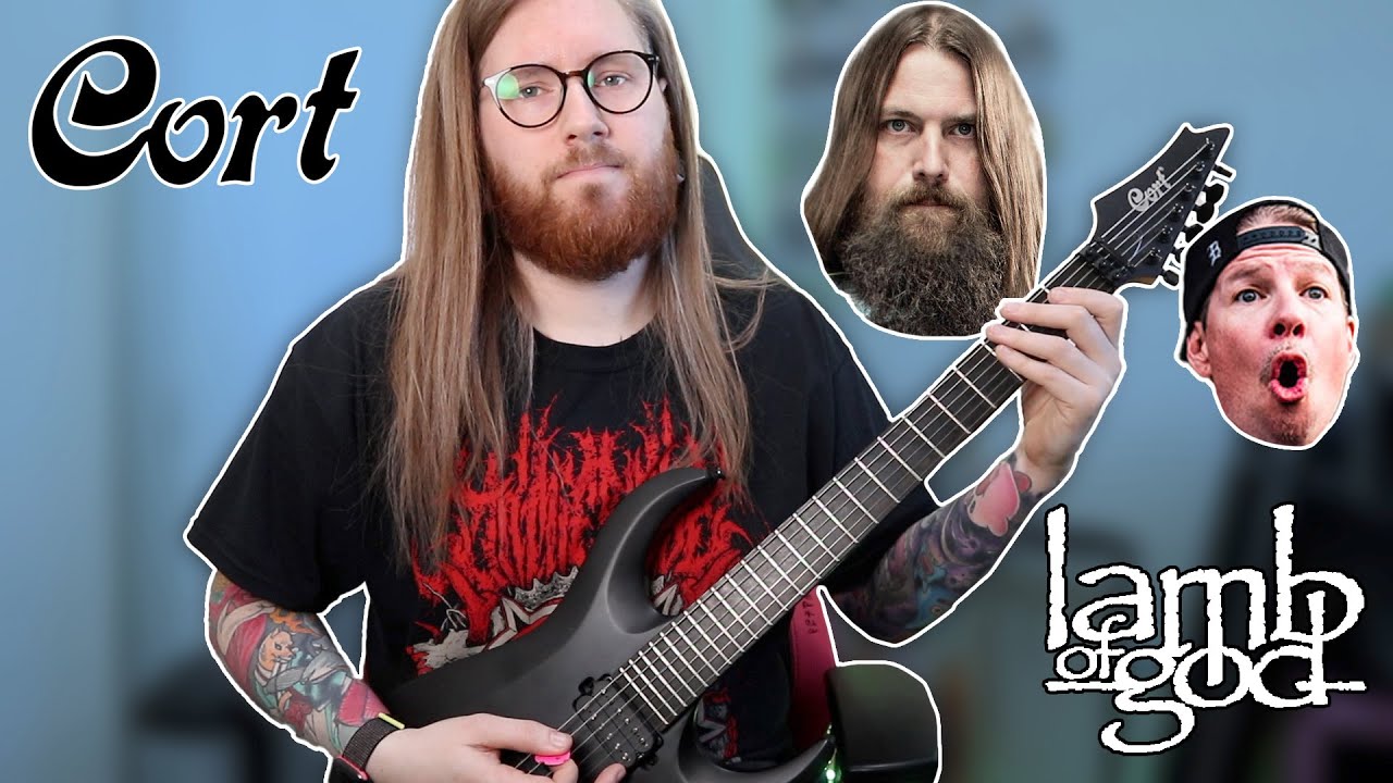 Drop D Lamb Of God Riffs Using A Cort X500 Guitar - YouTube