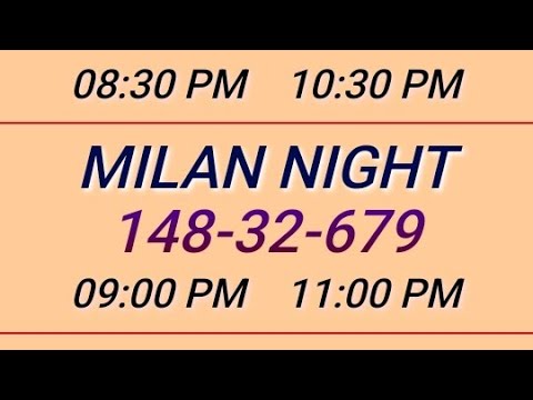 30/05/2024 Hitt Matka Milan Night Today 💵 Milan Night Chart 💵 Milan ...