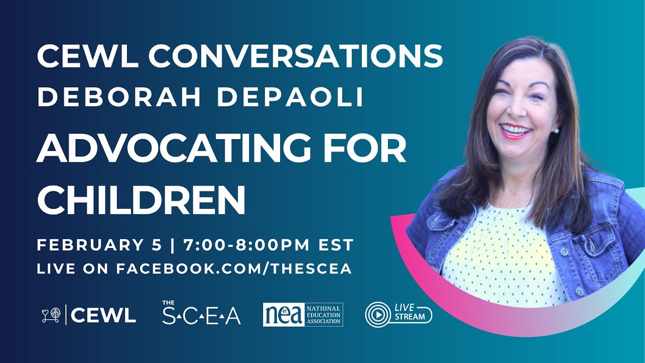 CEWL Conversations - Advocating for Children with Deborah DePaoli - YouTube