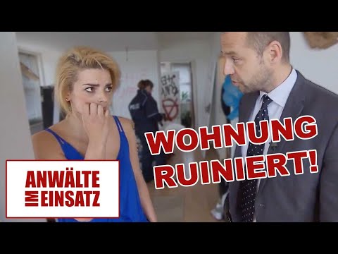 Party-Clique nimmt Wohnung auseinander! Wer zahlt den Schaden? |1/2| Anwälte im Einsatz | SAT.1
