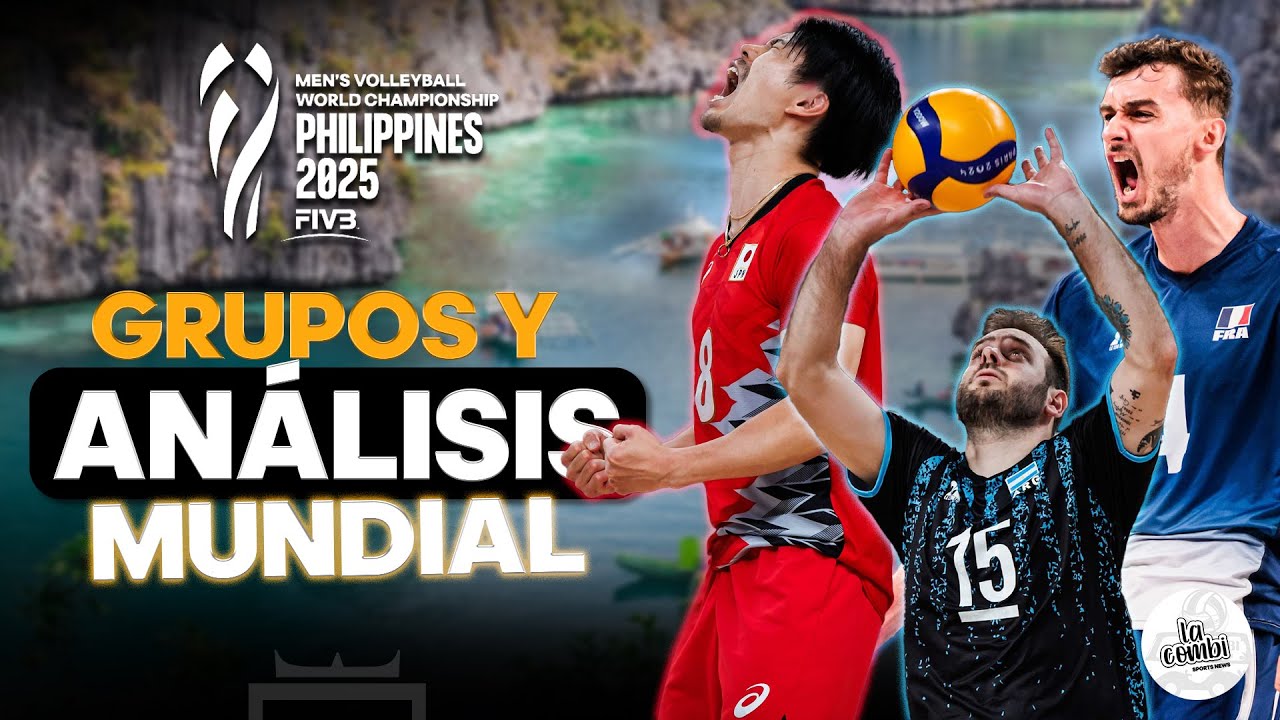 Grupos del Mundial de Volleyball Filipinas 2025 🏆 Análisis Completo ...