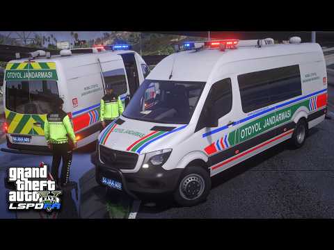 MOBİL KARAKOL DEVRİYESİ !! - OTOYOL JANDARMASI - GTA 5 LSPDFR