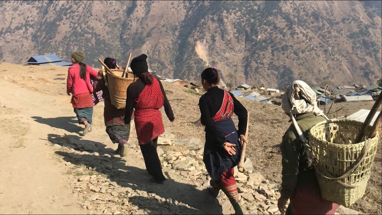 Struggling for Food, People in Rural area | Poor But Happy Living # ...