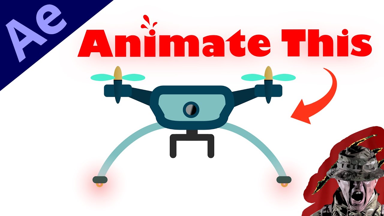 Infinite Drone Animation ANYONE Can Learn in After Effects - Motion ...