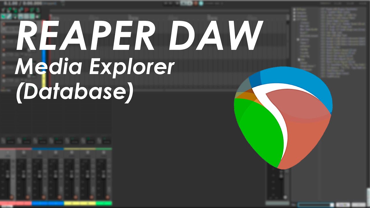 Dica Reaper DAW - Media Explorer (Database) | @sounddesignxp - YouTube