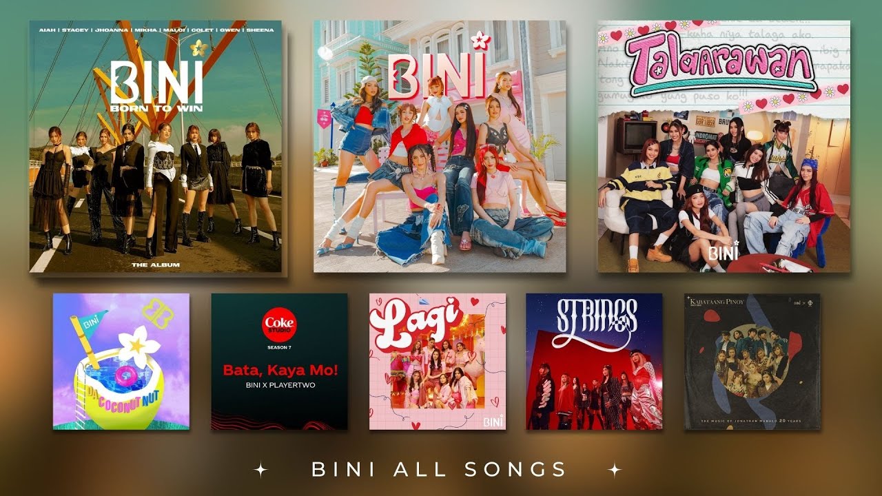 All BINI Songs in 3 mins - YouTube