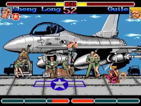 Super Street Fighter 2 NES - (Mugen) - {Sheng Long} - Completo - YouTube
