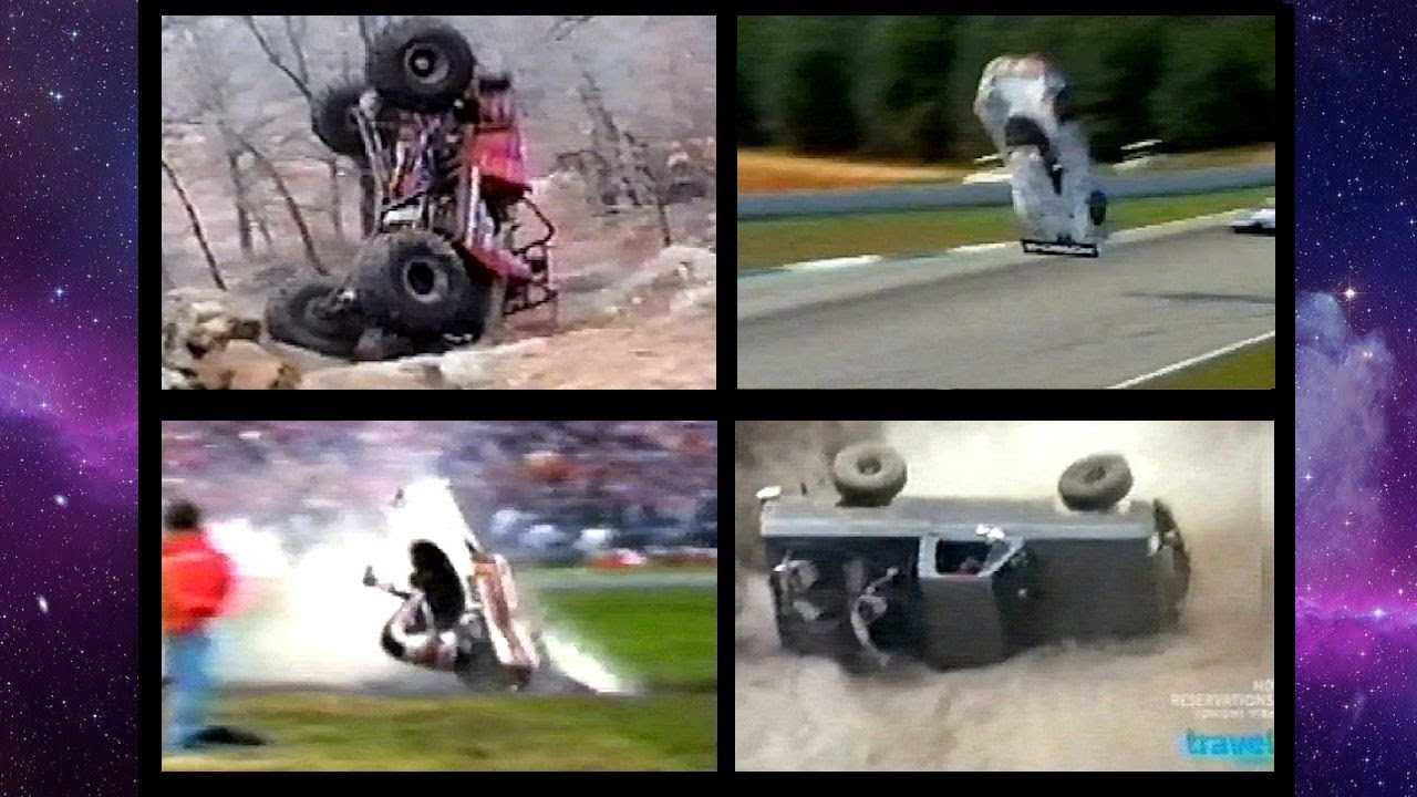 CRASHES FROM TV! OFF ROAD FLIPS! ACCIDENTS! SIDECAR CRASH! DRAG RACING ...